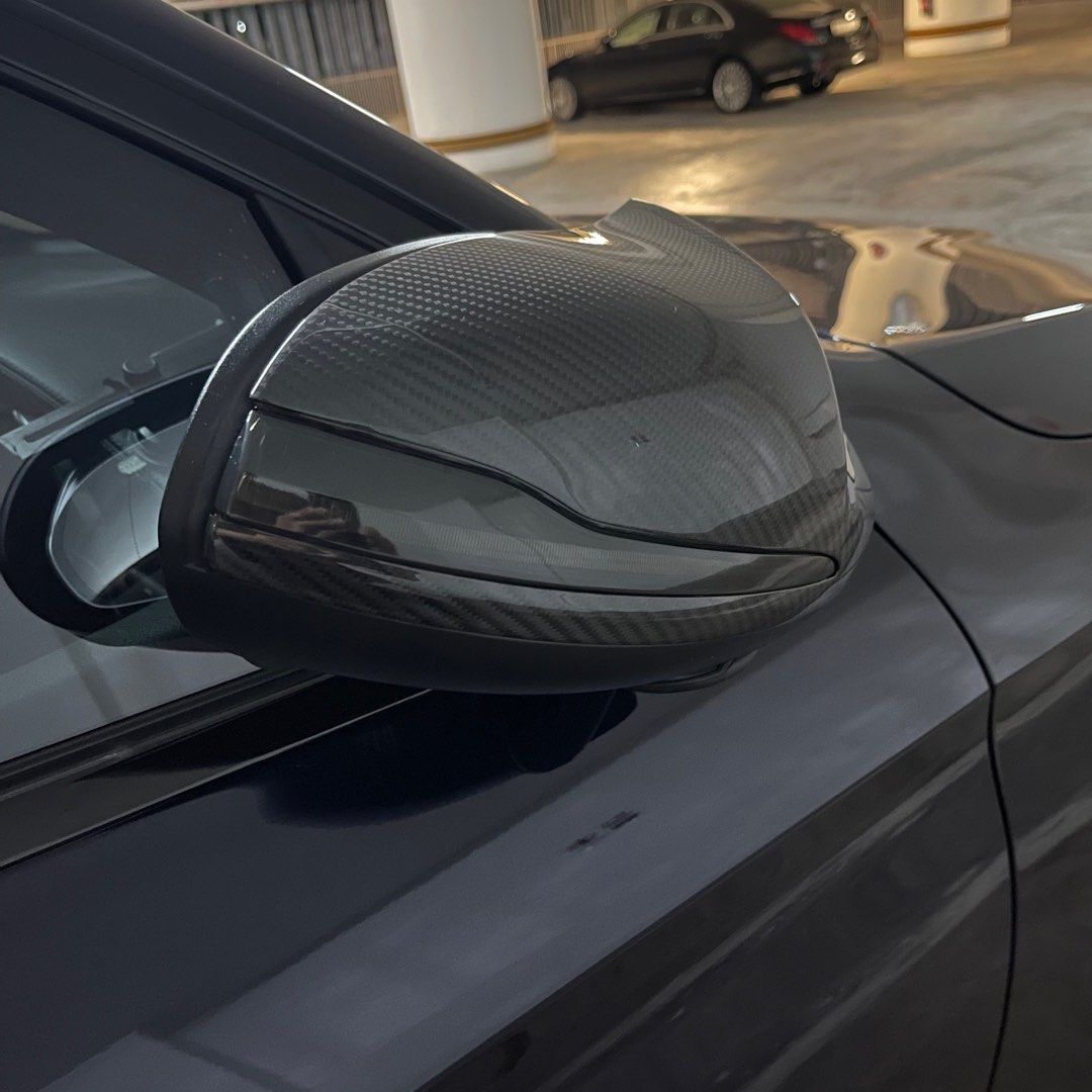 Carbon Fibre side mirror cover for Mercedes - Benz GLC / GLC Coupe / C ...