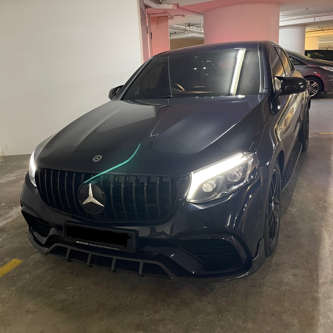 Carbon Fibre side mirror cover for Mercedes - Benz GLC / GLC Coupe / C ...