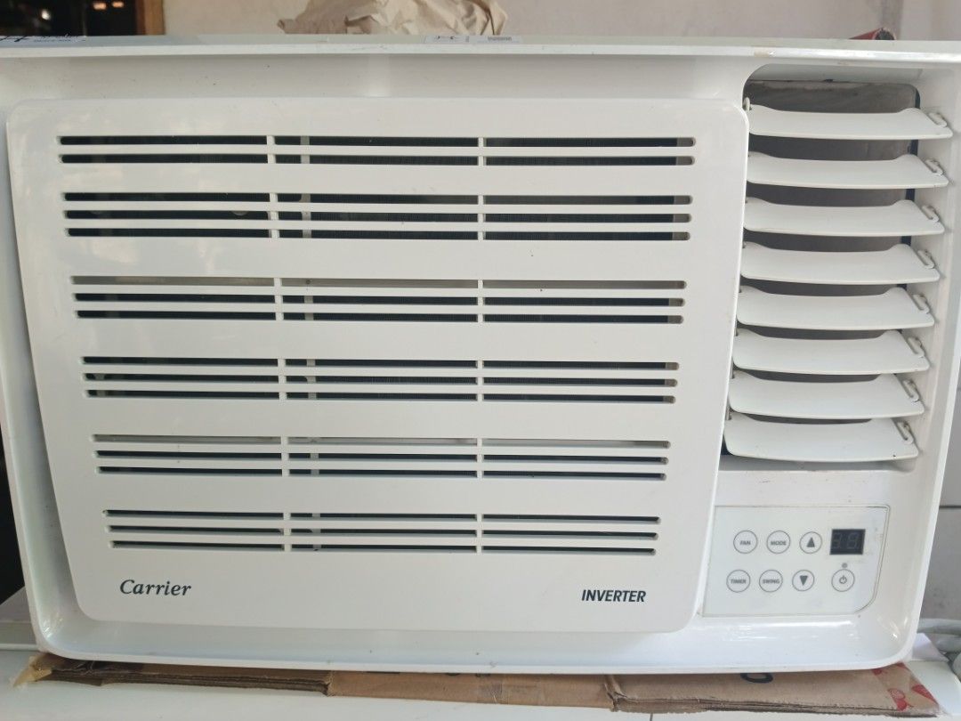 Carrier 1.5hp window type Inverter, TV & Home Appliances, Air ...