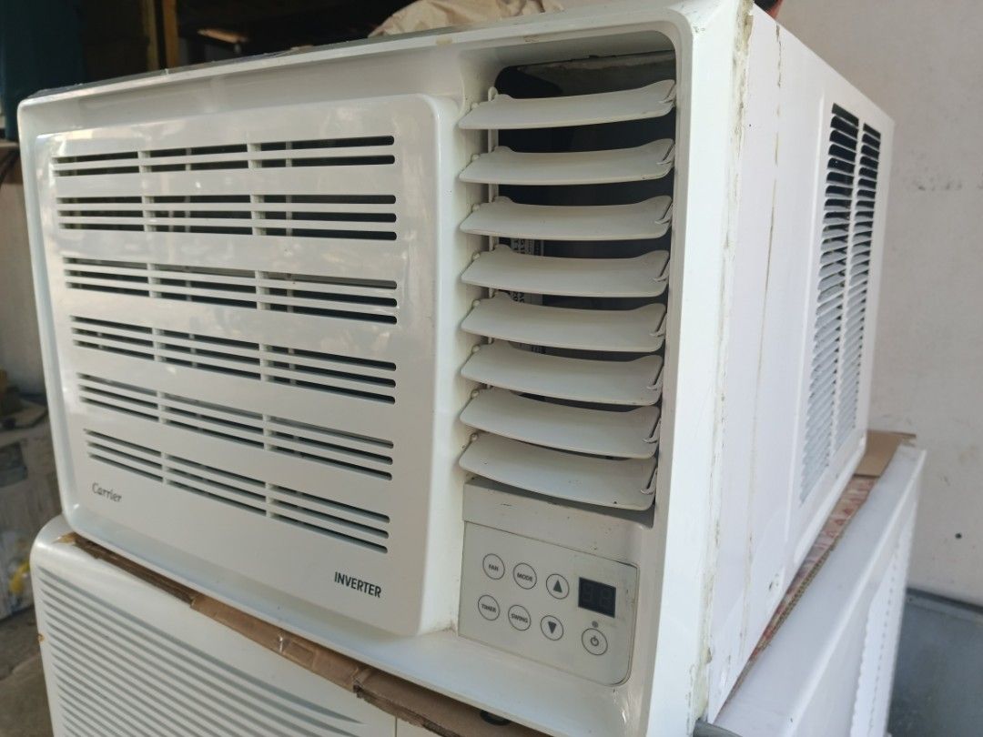 Carrier 1.5hp window type Inverter, TV & Home Appliances, Air ...