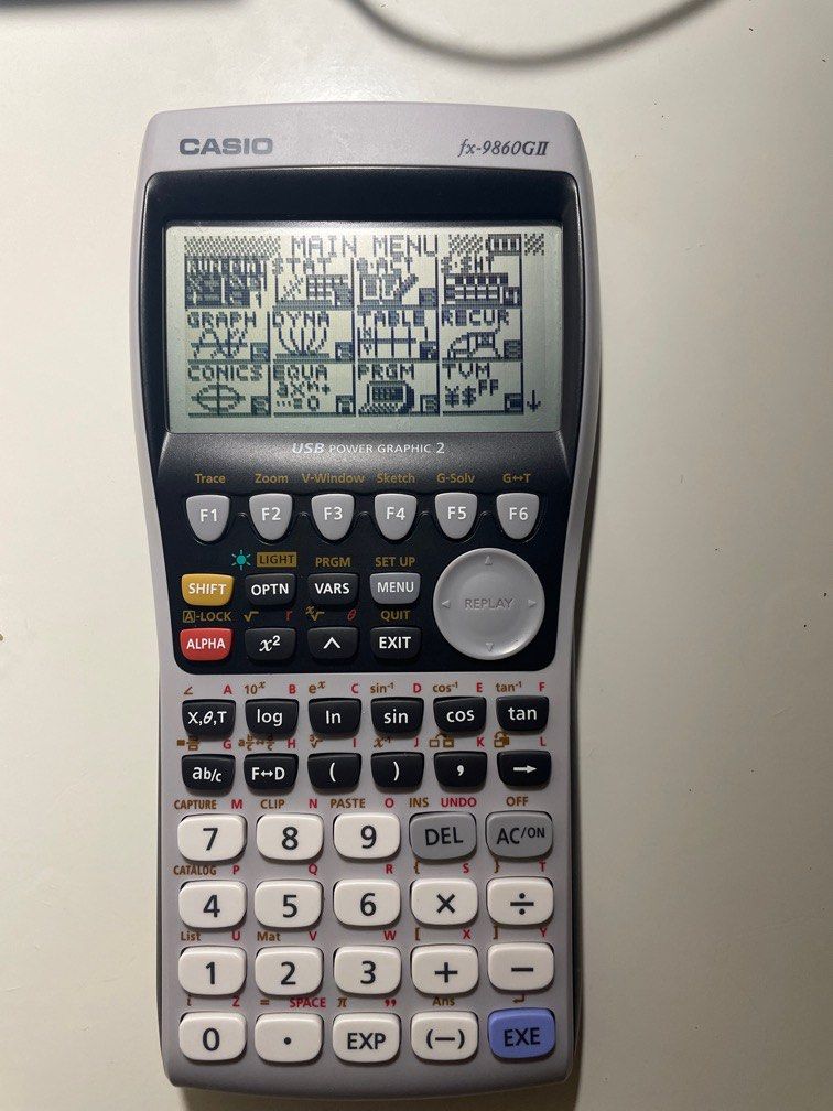 Casio Graphing Calculator fx-9860GII, Mobile Phones & Gadgets, Other ...