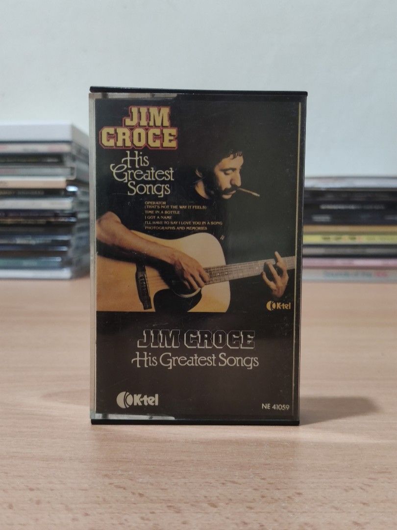 (Cassette) Jim Groce His Greatest Songs, Hobbies & Toys, Music & Media ...