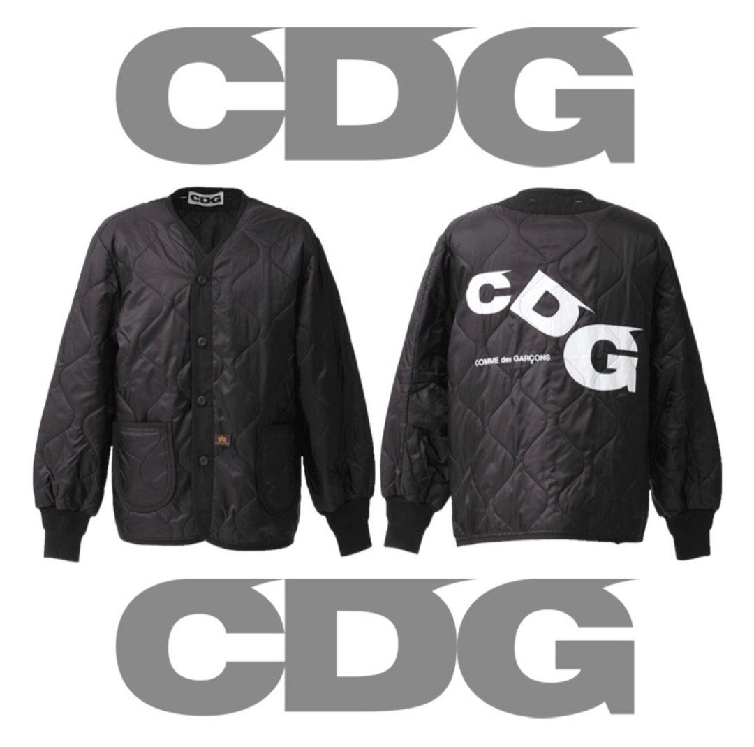 CDG × ALPHA INDUSTRIES CDG Alpha Liner Jacket, Men's Fashion, Coats ...