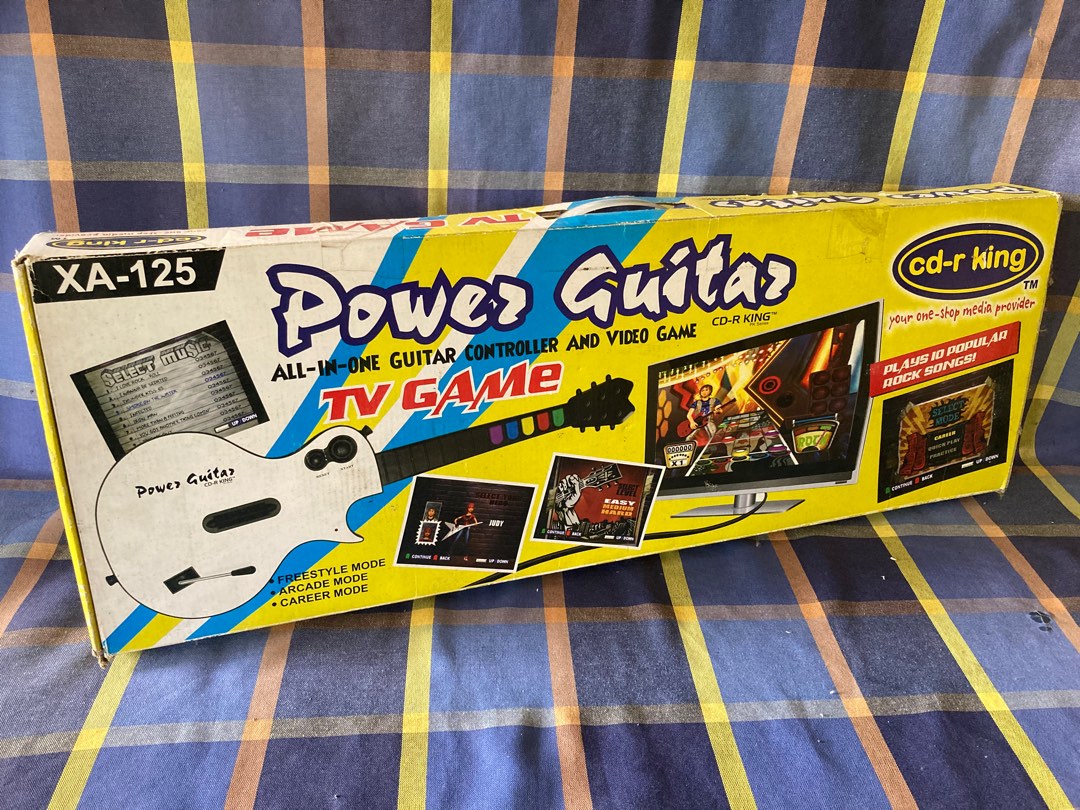 CDR King Power Guitar Hero Plug and Play [Needs minor repair], Hobbies ...
