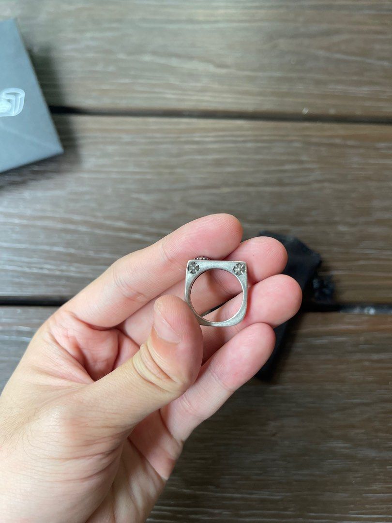 Chrome Hearts Wedge Ring, Luxury, Accessories on Carousell