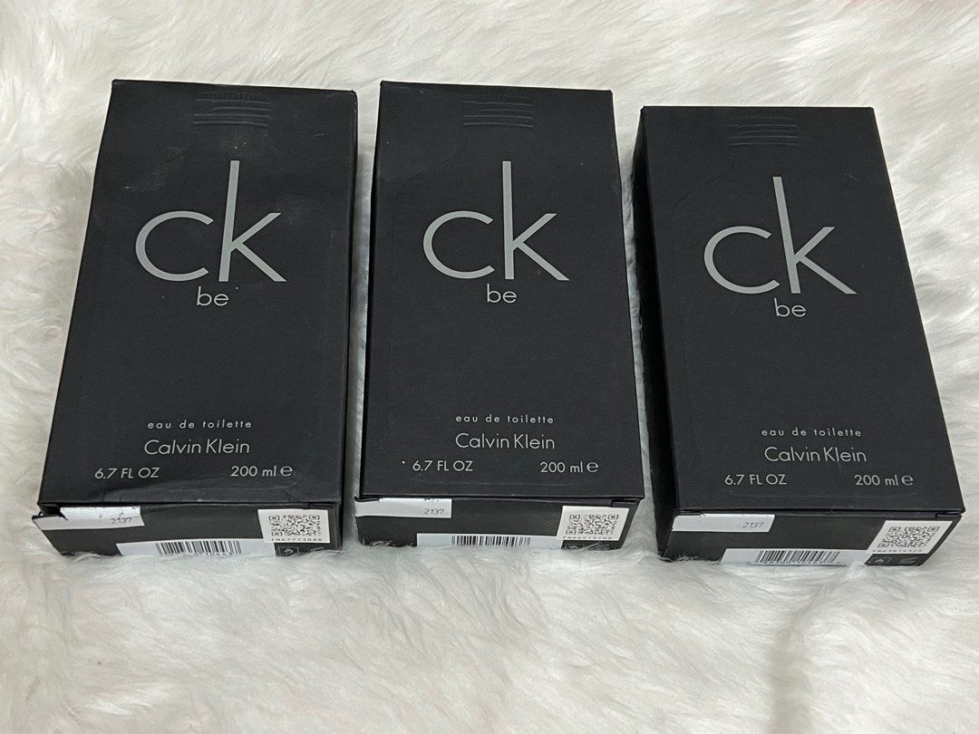 CK Be perfume 200ml, Beauty & Personal Care, Fragrance & Deodorants on ...