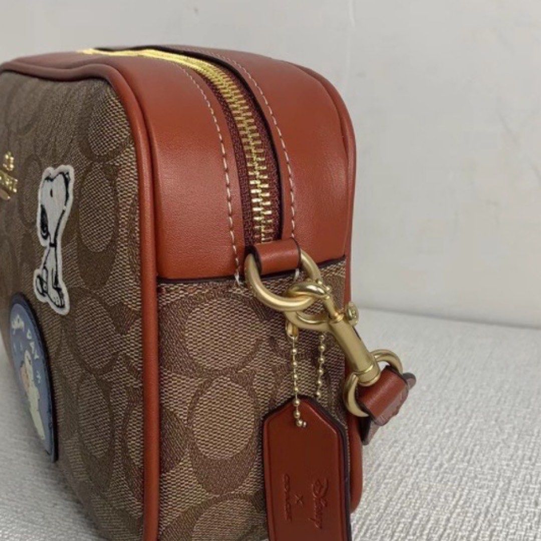 Coach X Snoopy Camera Sling Bag, Women's Fashion, Bags & Wallets, Cross ...