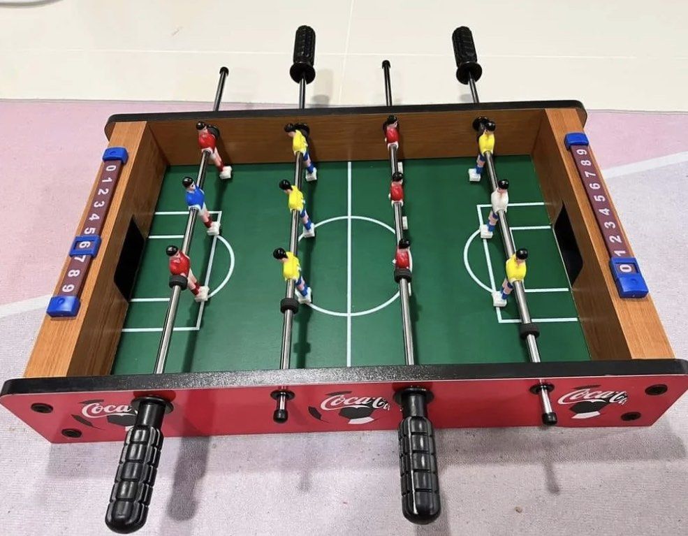 Coca Cola X mini football table limited edition , Hobbies & Toys, Toys ...