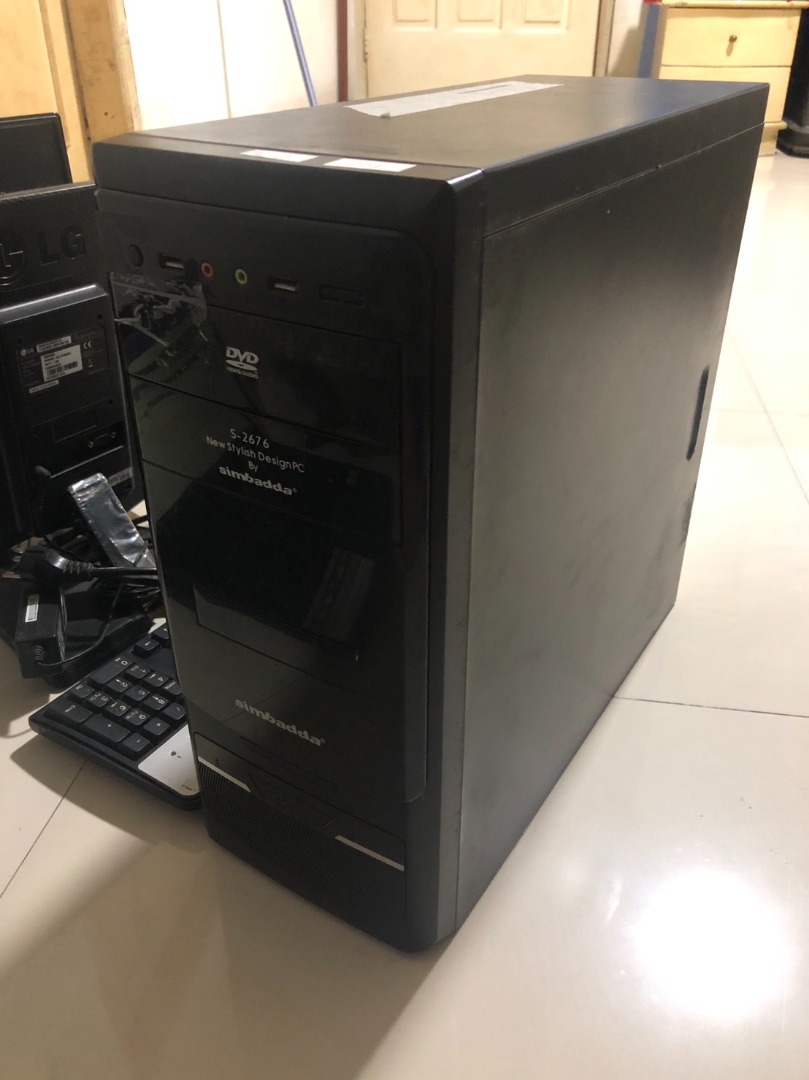 CPU Simbadda i3 RAM 4GB HDD 320GB Bekas, Elektronik, Komputer, Desktop ...