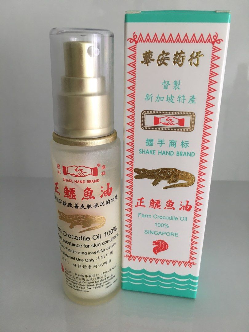 Crocodile Oil for Eczema/Psoriasis, Beauty & Personal Care, Bath & Body ...