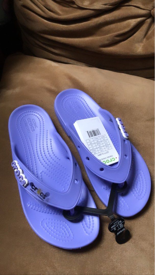 Crocs Classic Flip Womens Fashion Footwear Slippers And Slides On Carousell