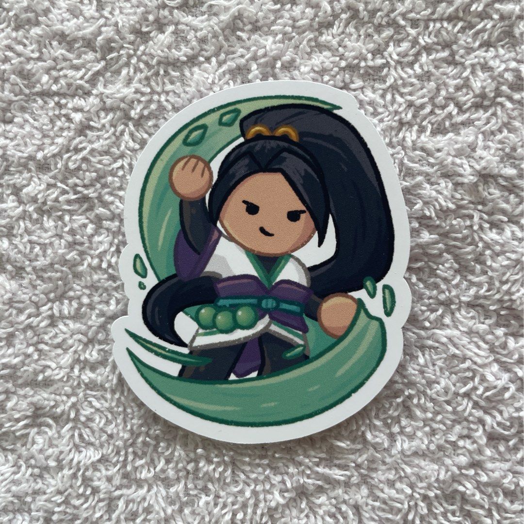 Cute Valorant Chibi Water-Resistant Matte Die Cut Sticker Bundle ...