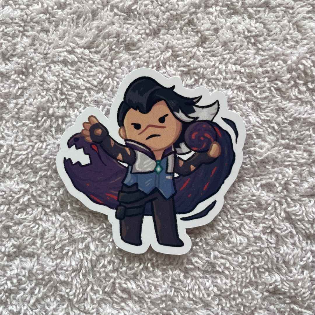 Cute Valorant Chibi Water-Resistant Matte Die Cut Sticker Bundle ...