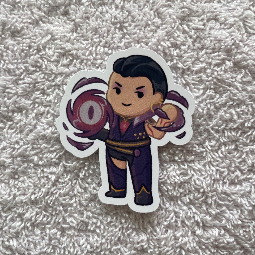 Cute Valorant Chibi Water-Resistant Matte Die Cut Sticker Bundle ...