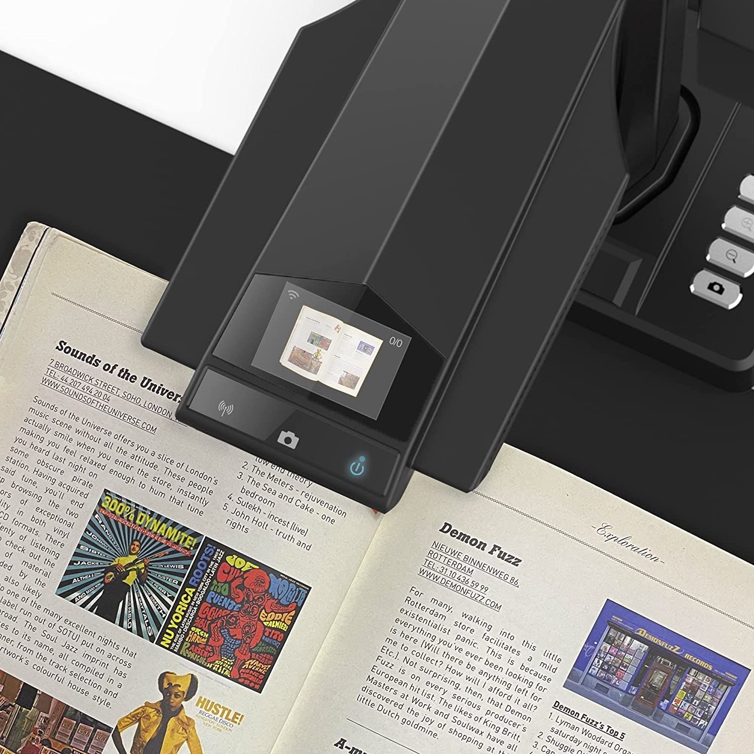 CZUR ET18 Pro Advanced Professional-Level Book & Document Scanner with ...