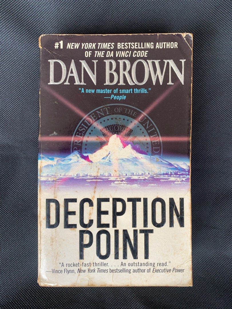Dan Brown Deception Point, Hobbies & Toys, Books & Magazines, Fiction ...