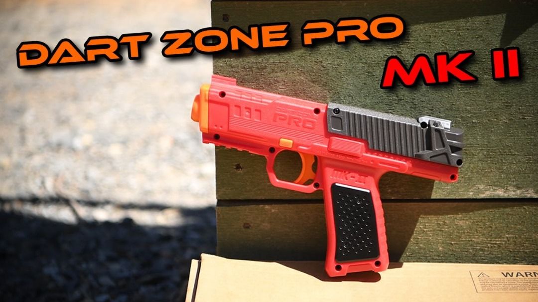 Dart zone Dartzone Pro Mk2 Blaster Sidearm handgun Nerf related ...