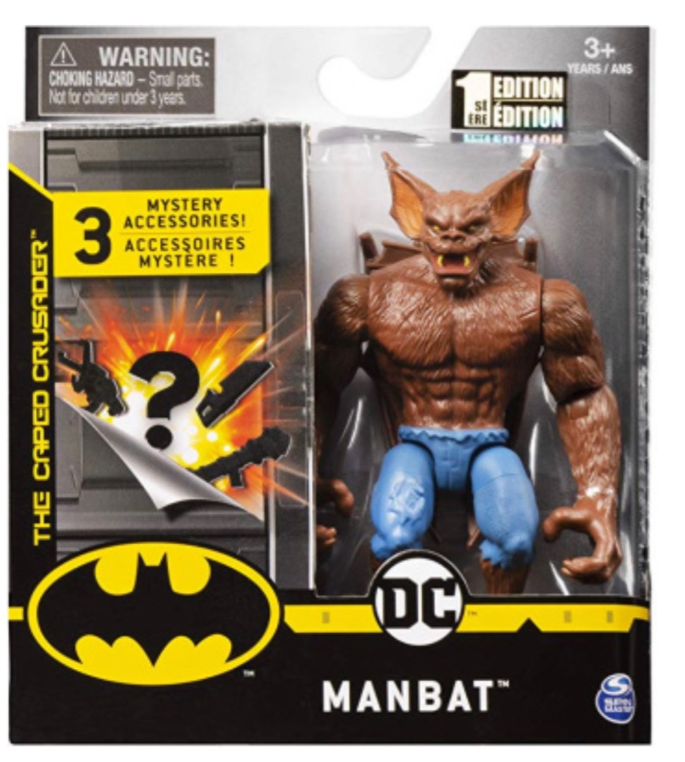 DC Batman 2020 Man-Bat 10cm, Hobbies & Toys, Toys & Games on Carousell