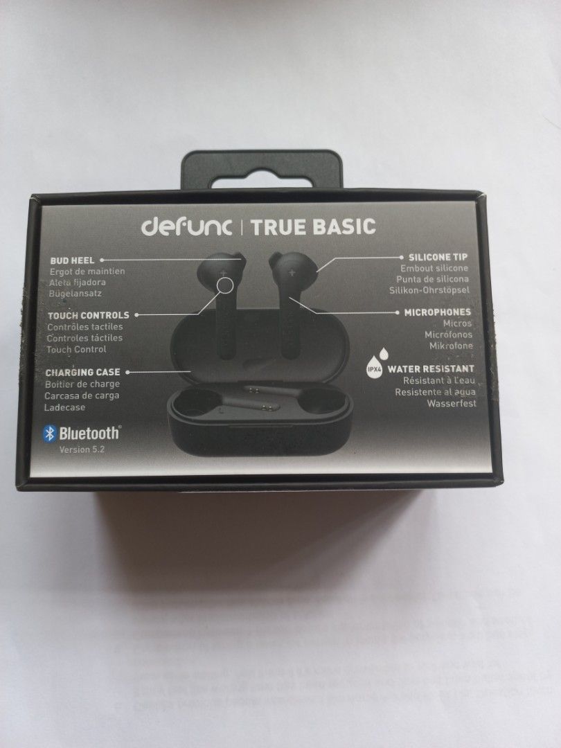 Defunc True Basic Wireless Earbuds, Audio, Earphones on Carousell