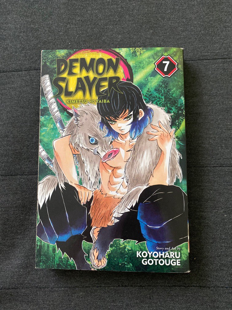 Demon Slayer Manga Vol.7, Hobbies & Toys, Books & Magazines, Comics ...