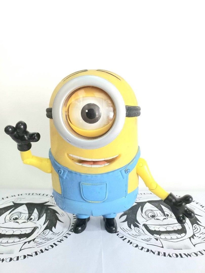 Despicable Me Talking Minions Kevin, Stuart And Bob Toys / Figures Set ...