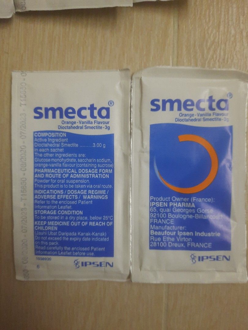 《Diamond Hill to Mei Foo 鑽石山至美孚 》Smecta Orange-Vanilla Flavour 3g per ...