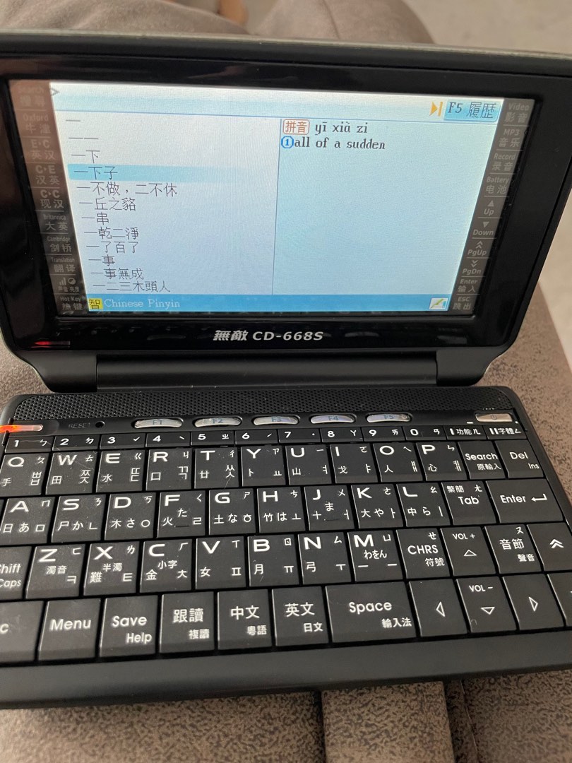 Chinese E-Dictionary, Computers & Tech, Laptops & Notebooks on Carousell