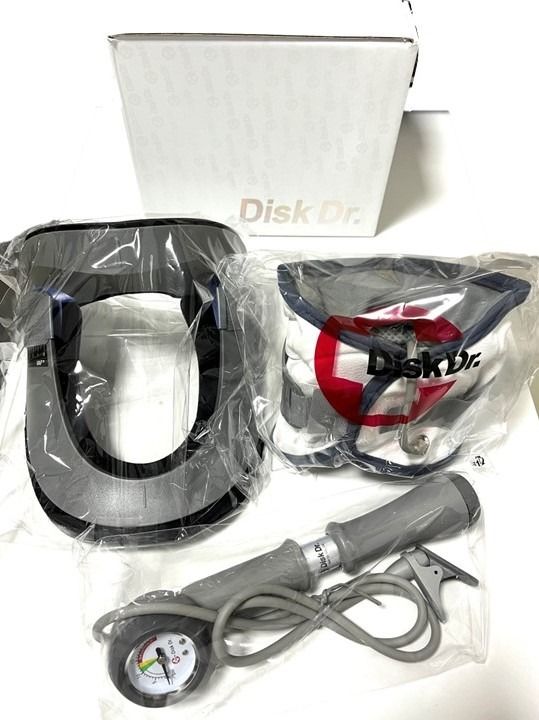 DISK DR. DISK DR CS300 NECK PAIN RELIEF AIR TRACTION DEVICE CERVICAL VERTEBRAE REHAB HEALTH ...