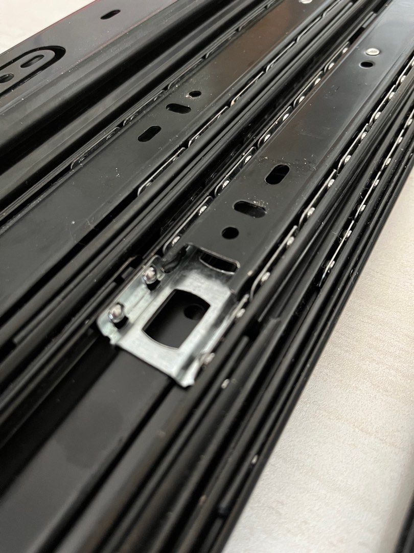 Drawer Slides/Tracks 40cm (12 pieces), Furniture & Home Living ...