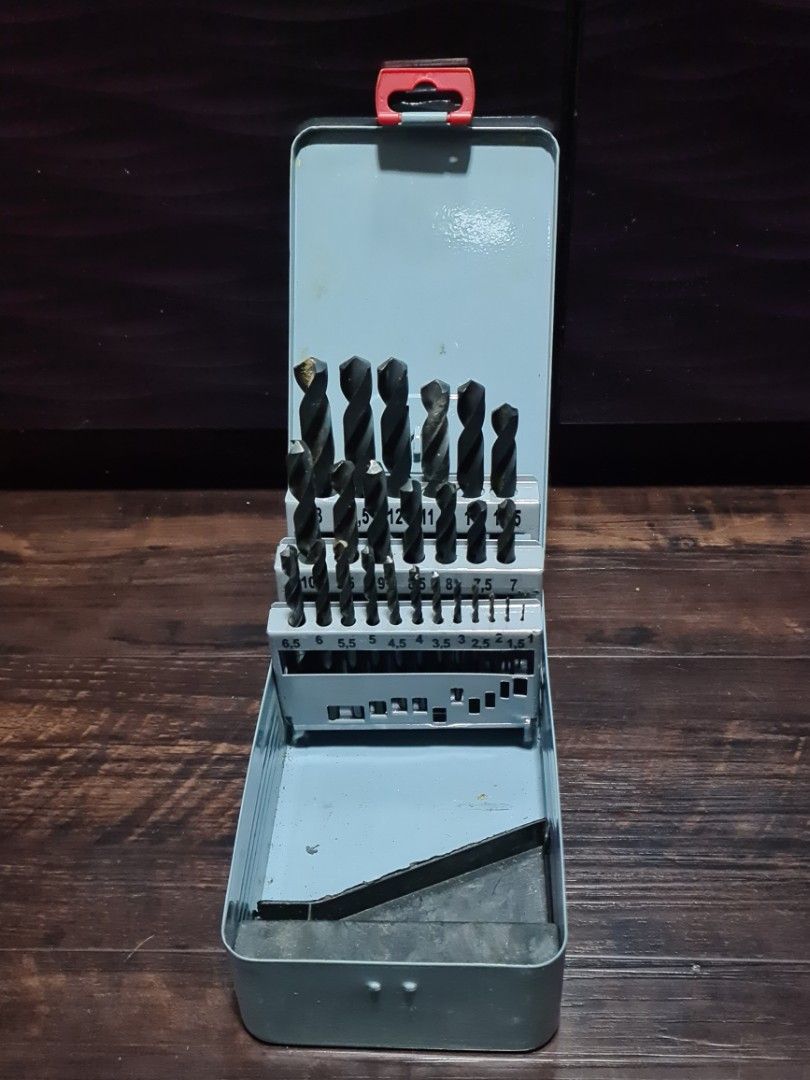 Drill bit set, Furniture & Home Living, Home Improvement & Organisation ...