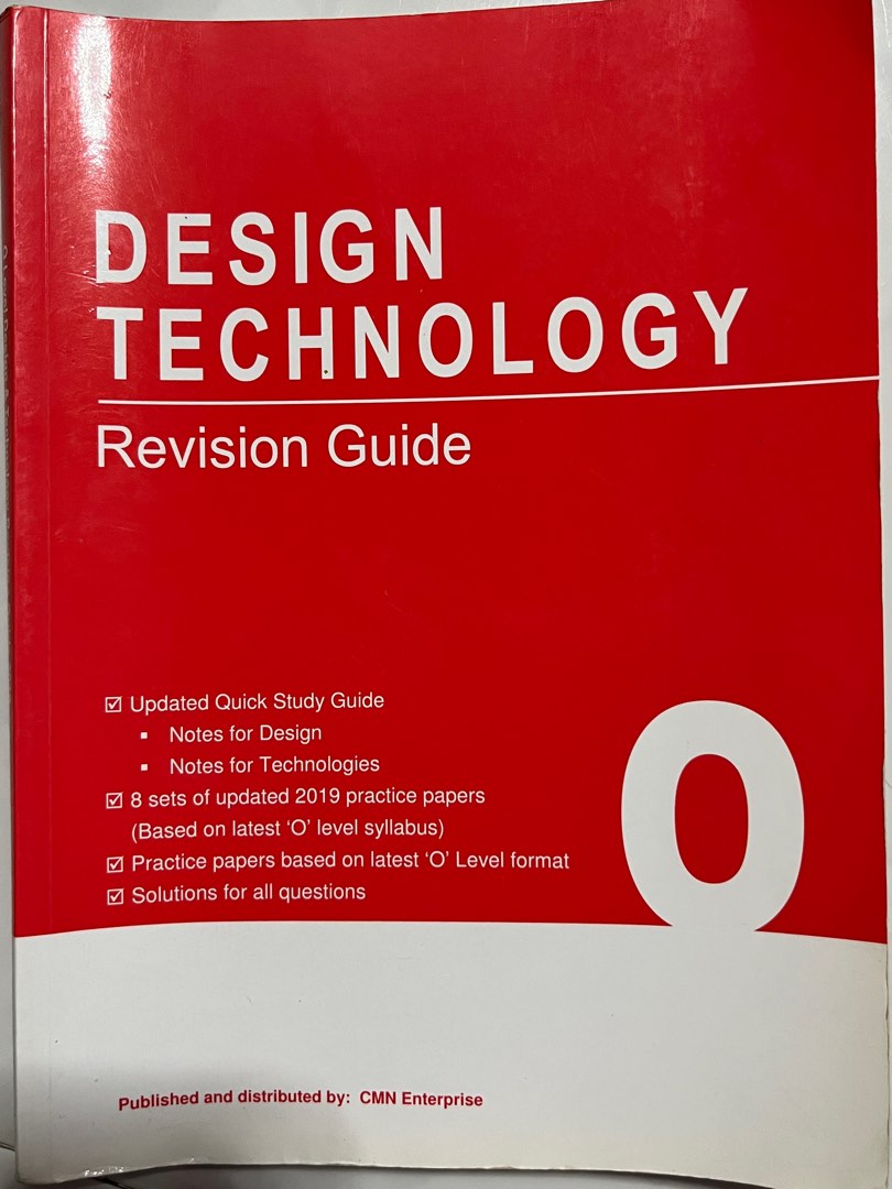 D&T Textbook & Revision Guide for O’s, Hobbies & Toys, Books ...