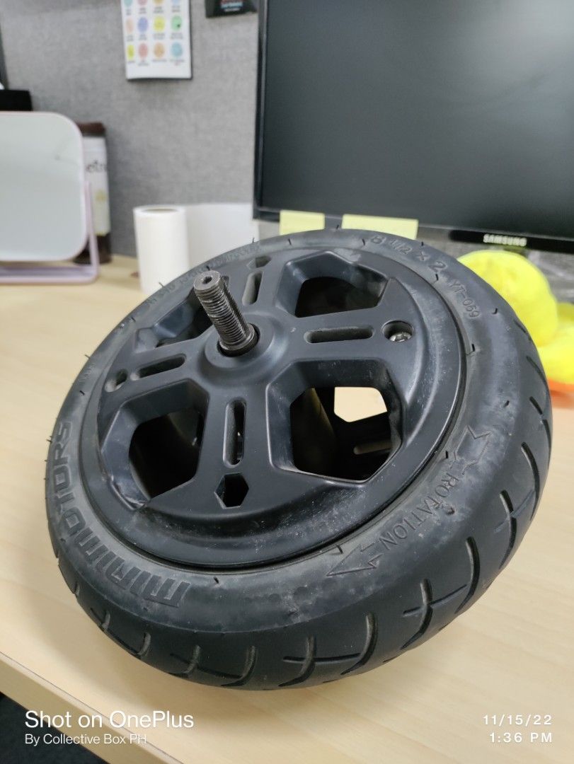 dualtron mini front stock tires and rim, Sports Equipment, Sports ...