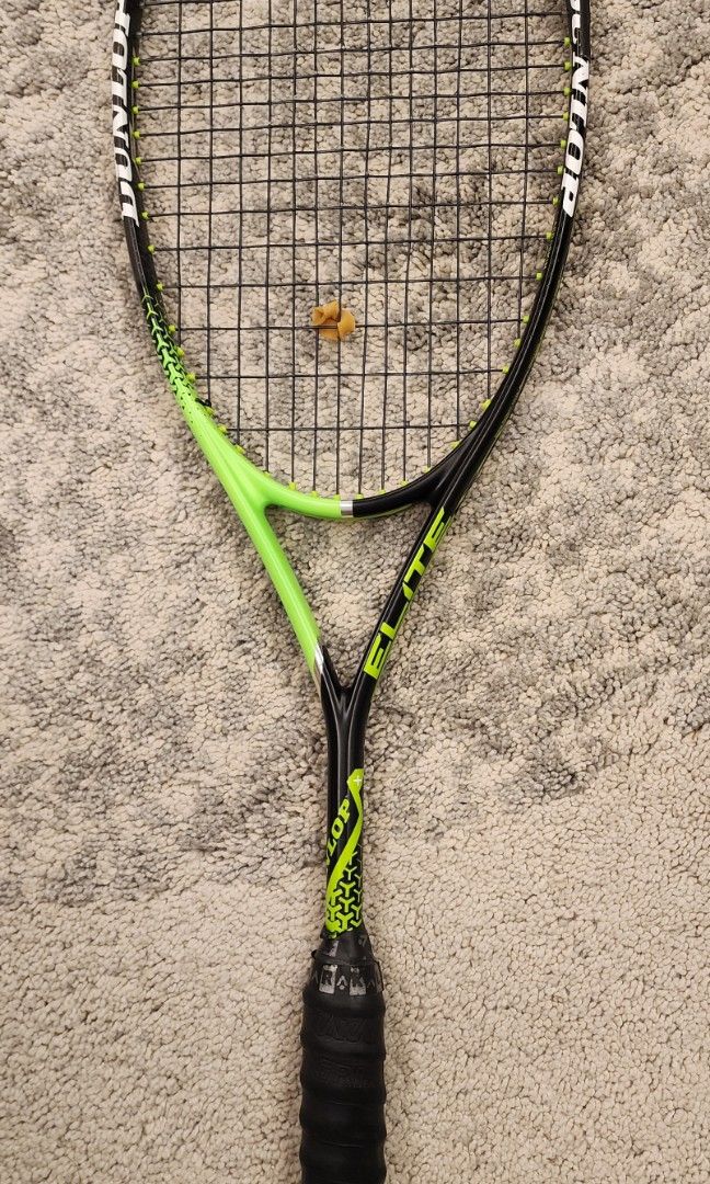 Dunlop Hyperfibre Elite Squash Racket/Racquet, Sports Equipment, Other ...