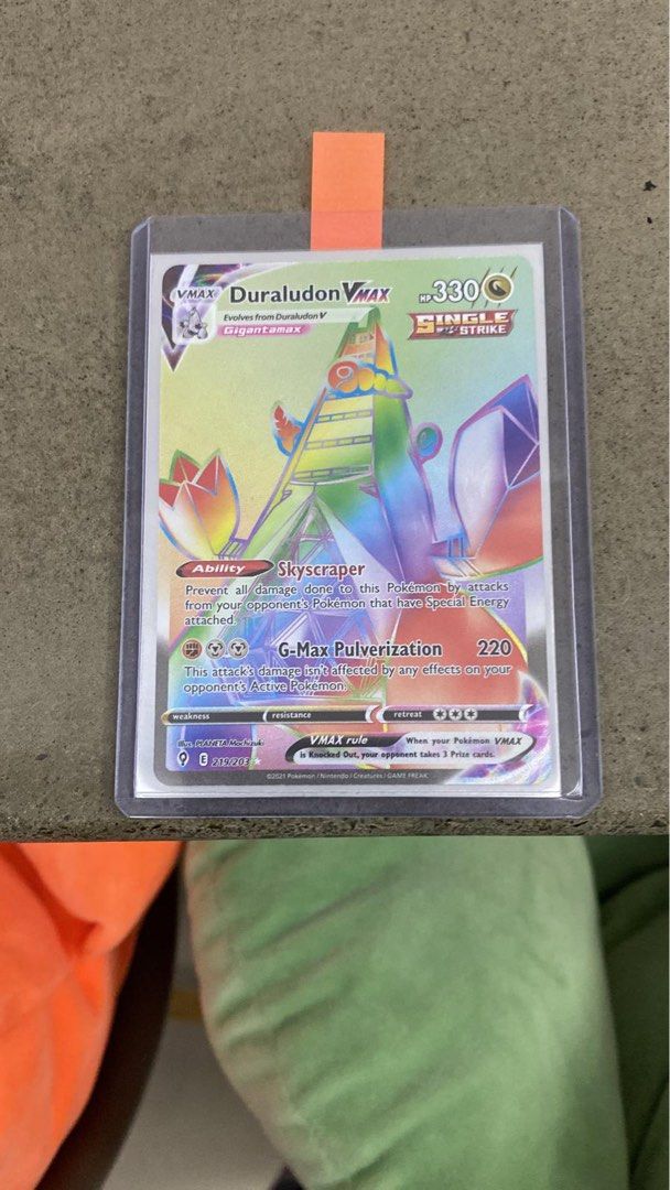 Weekend Flash sale - Duraladon Vmax Rainbow Rare, Hobbies & Toys, Toys ...