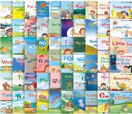 Early reading simple story books for toddlers and preschoolers (KNT1430 ...