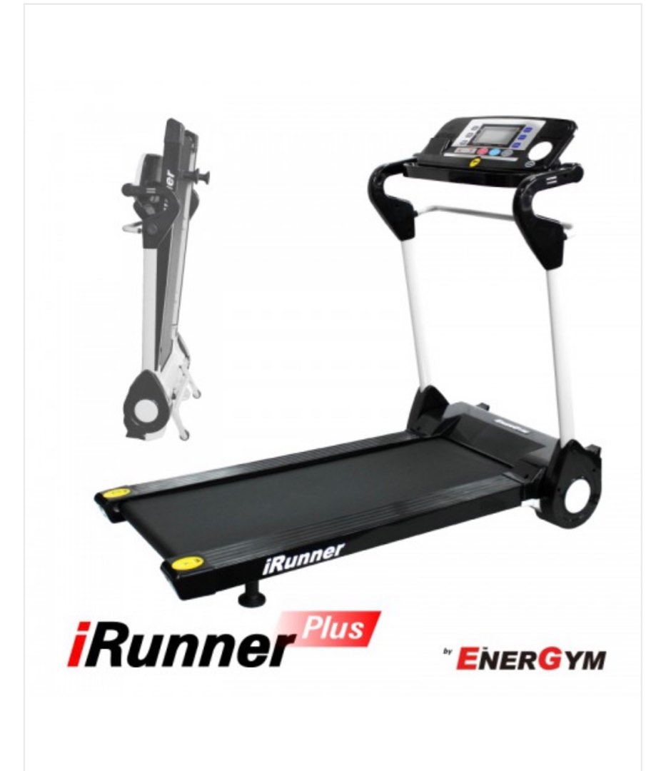 EnerGym iRunner Plus 摺疊跑步機, 運動產品, 運動與健身, 運動與健身 - 有氧健身器材 - Carousell
