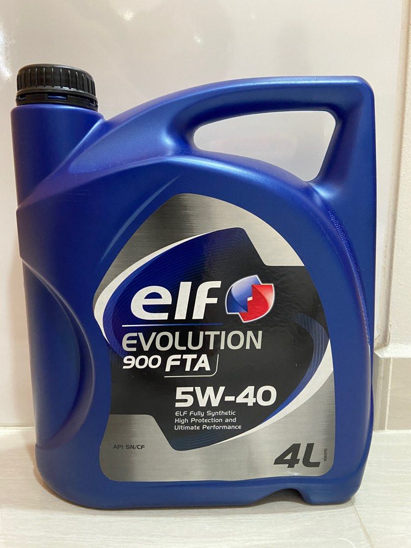 Engine Oil. elf evolution 900FTA 5W-40, Car Accessories, Accessories on ...