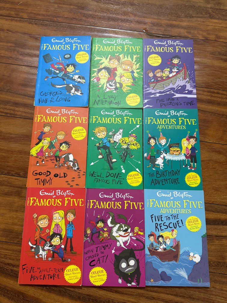 Enid Blyton Famous Five Series, Hobbies & Toys, Books & Magazines ... Enid Blyton Famous Five Series, Hobbies & Toys, Books & Magazines ...