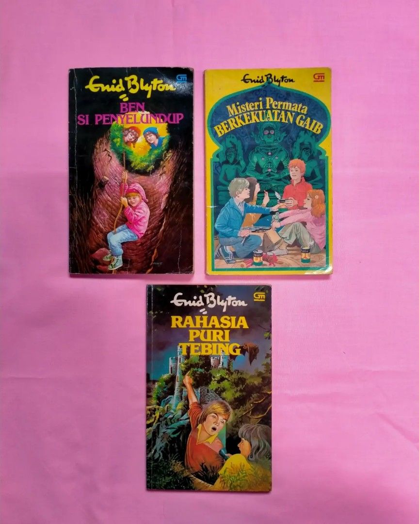 ENID BLYTON PAKET BEN SI PENYELUNDUP,MISTERI PERMATA BERKEKUATAN GAIB ...