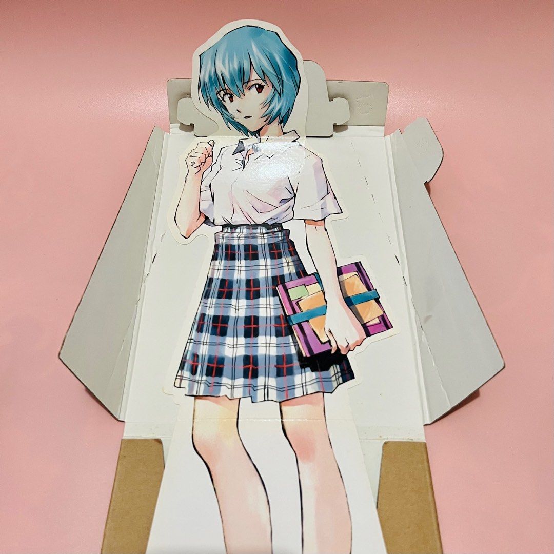 Evangelion Rei Ayanami Stand Pop Panel 21inches/55cm - Php 350 (1st ...