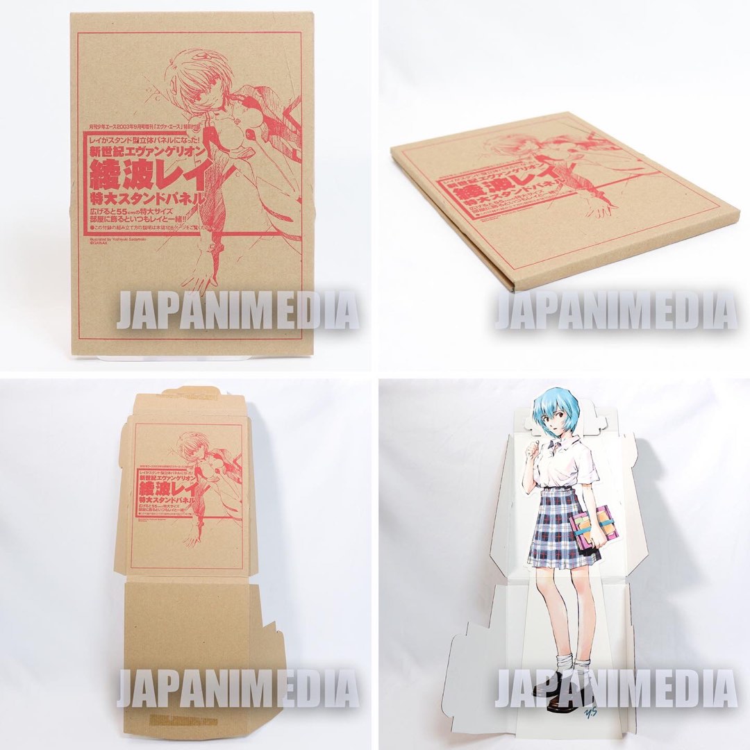 Evangelion Rei Ayanami Stand Pop Panel 21inches/55cm - Php 350 (1st ...
