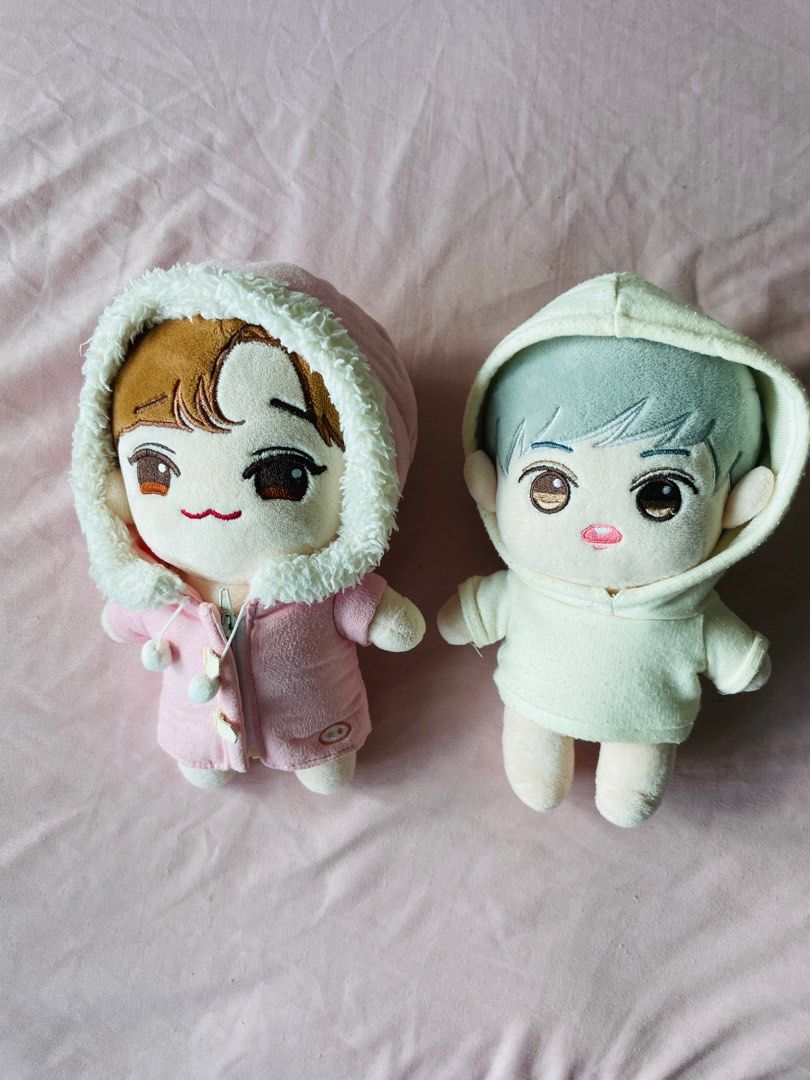 EXO Chanyeol Chen 20 cm plush dolls, Hobbies & Toys, Memorabilia ...