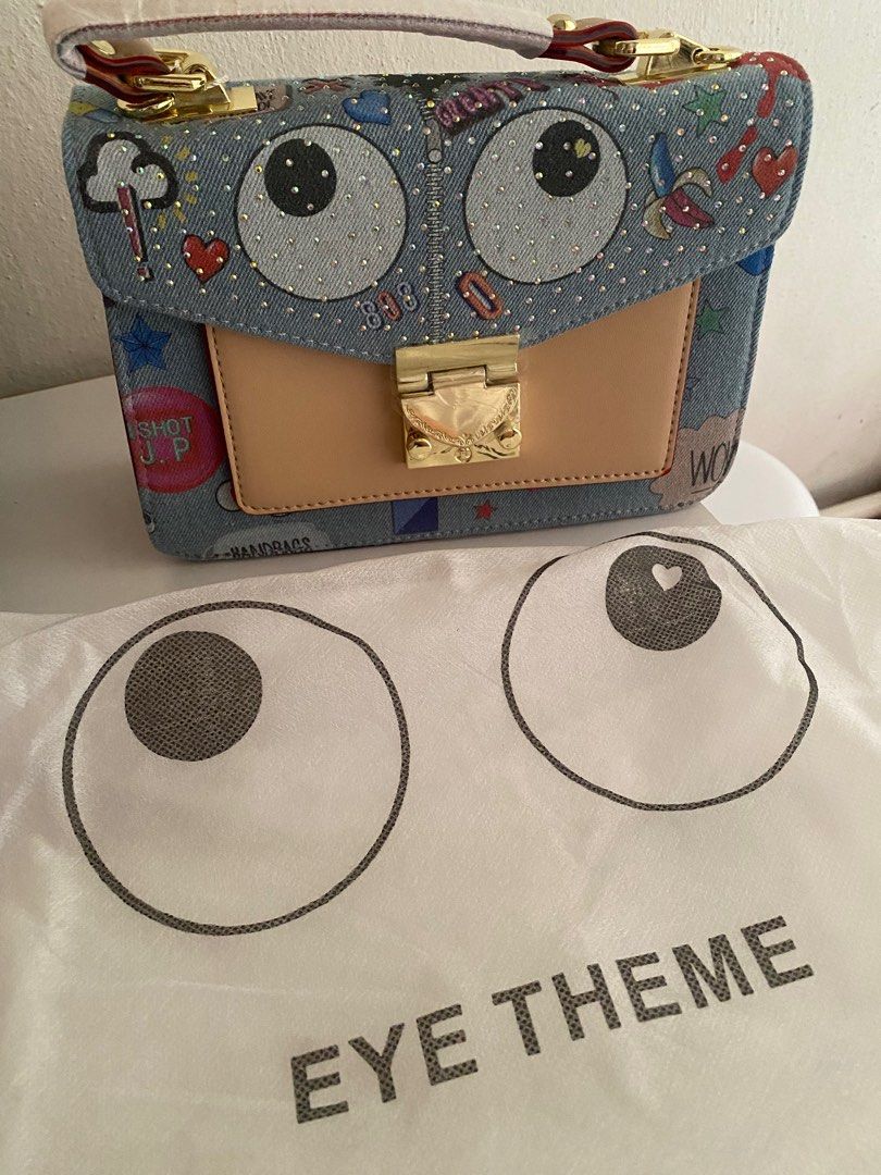 Eye Theme Bag, Women's Fashion, Bags & Wallets, Purses & Pouches on ...
