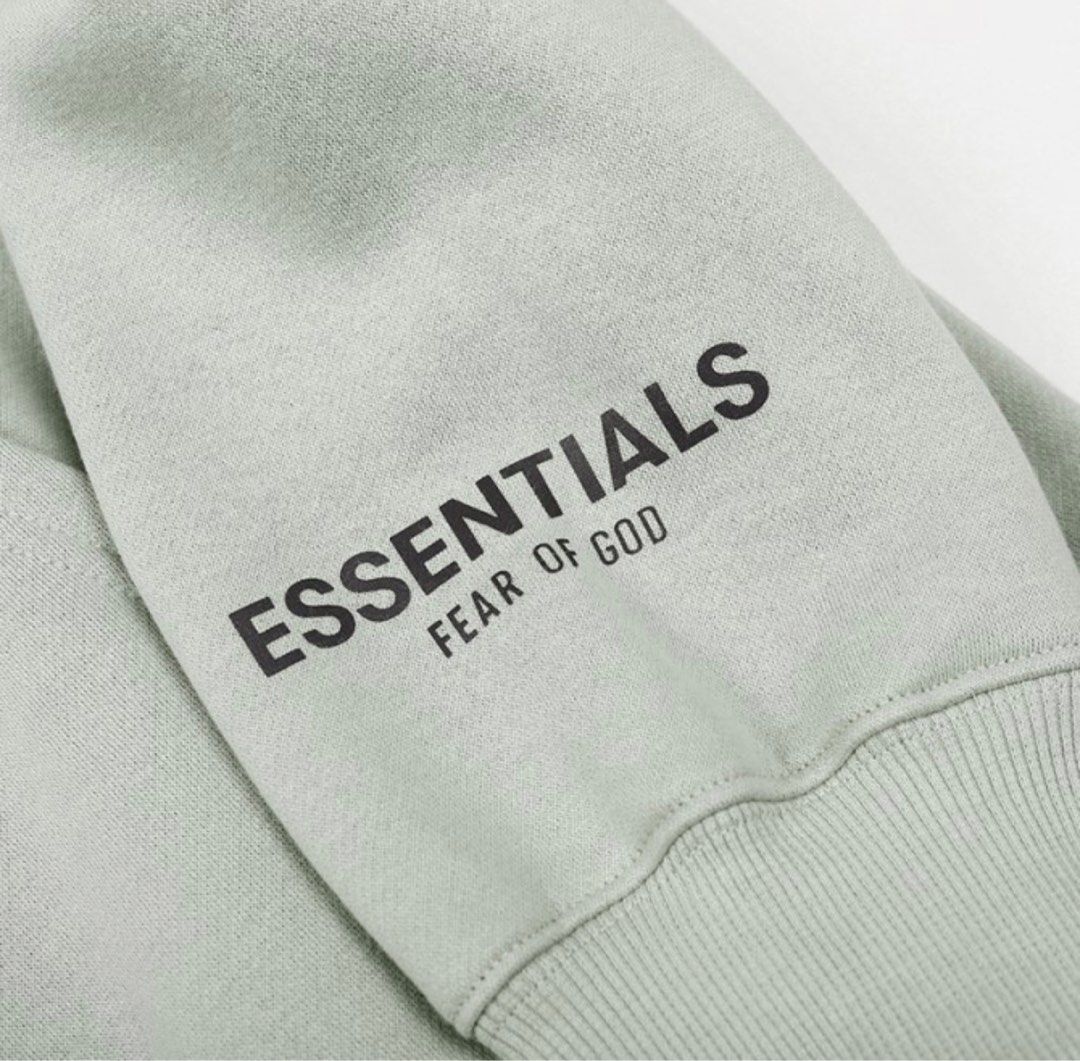 Fear of God Essentials Reflective Hoodie, Men's Fashion, Coats, Jackets ...