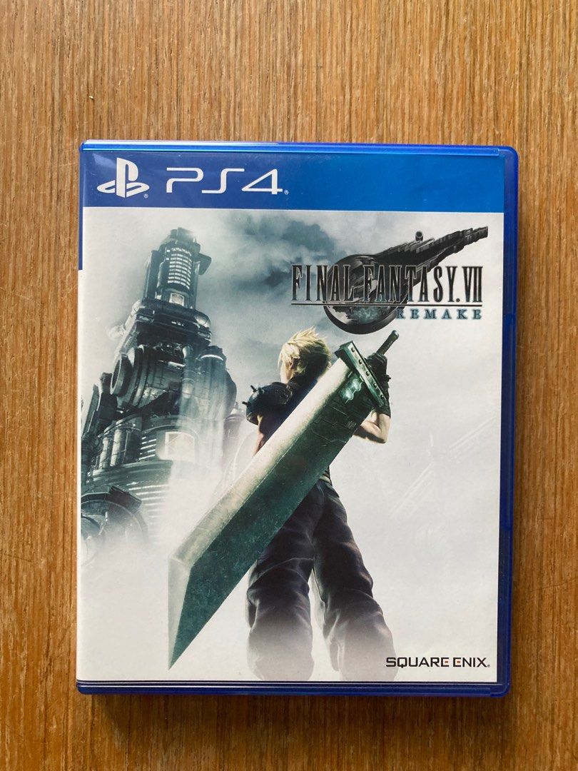 Final Fantasy 7 Remake PS4 - FF7R, Video Gaming, Video Games ...