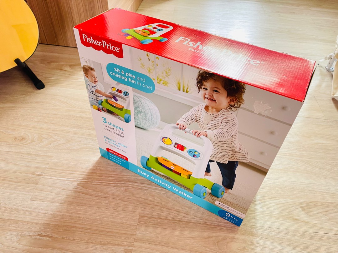 Fisher Price Busy Activity Walker (Brand New), Babies & Kids, Infant ...