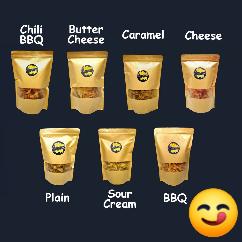 Flavored Banana Chips, Food & Drinks, Local Eats on Carousell