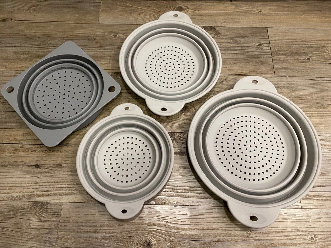 Foldable colander/可摺筲箕, 傢俬＆家居, 廚具和餐具, 其他廚具和餐具 - Carousell