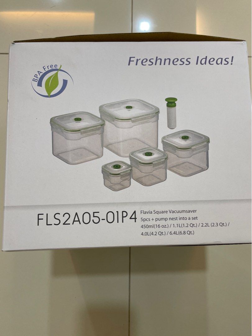 Food Vacuumsaver flavia series, Furniture & Home Living, Kitchenware ...