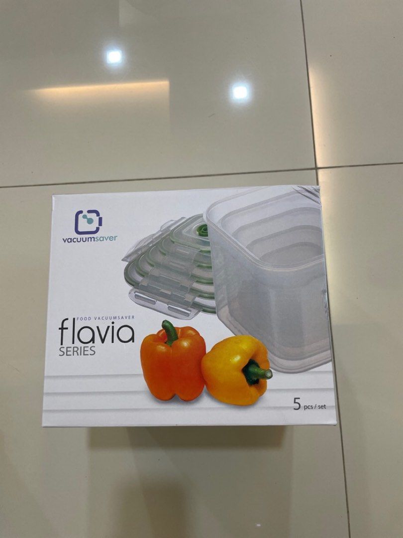 Food Vacuumsaver flavia series, Furniture & Home Living, Kitchenware ...